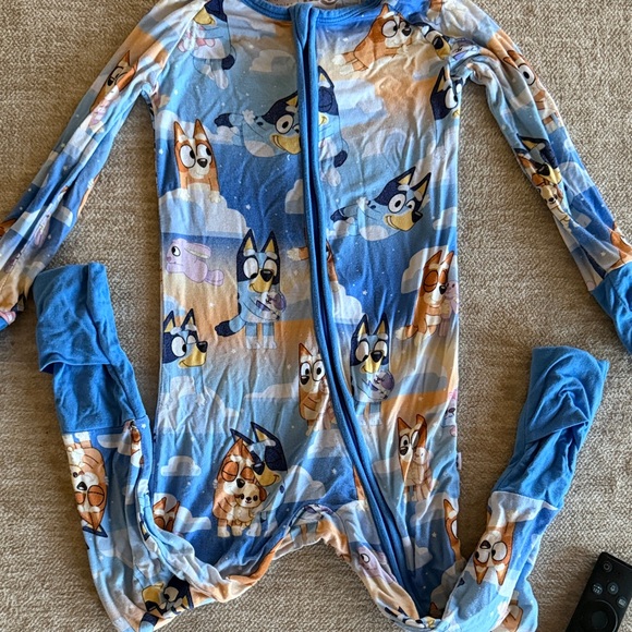Little Sleepies | One Pieces | Little Sleepies Bluey And Bingo Kids One ...